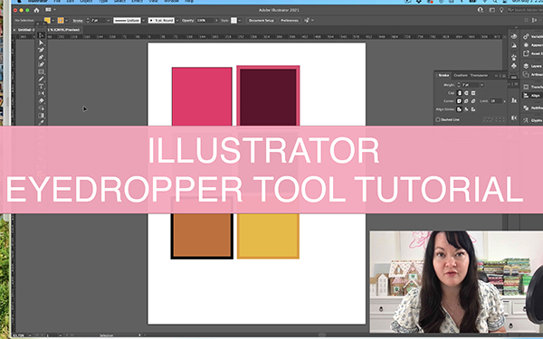 Illustrator Eyedropper Tool Tutorial