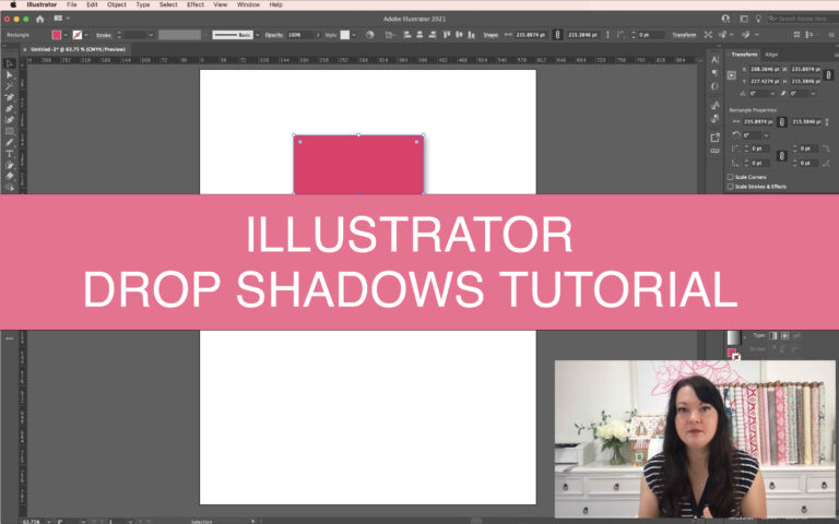 Illustrator Drop Shadows Tutorial